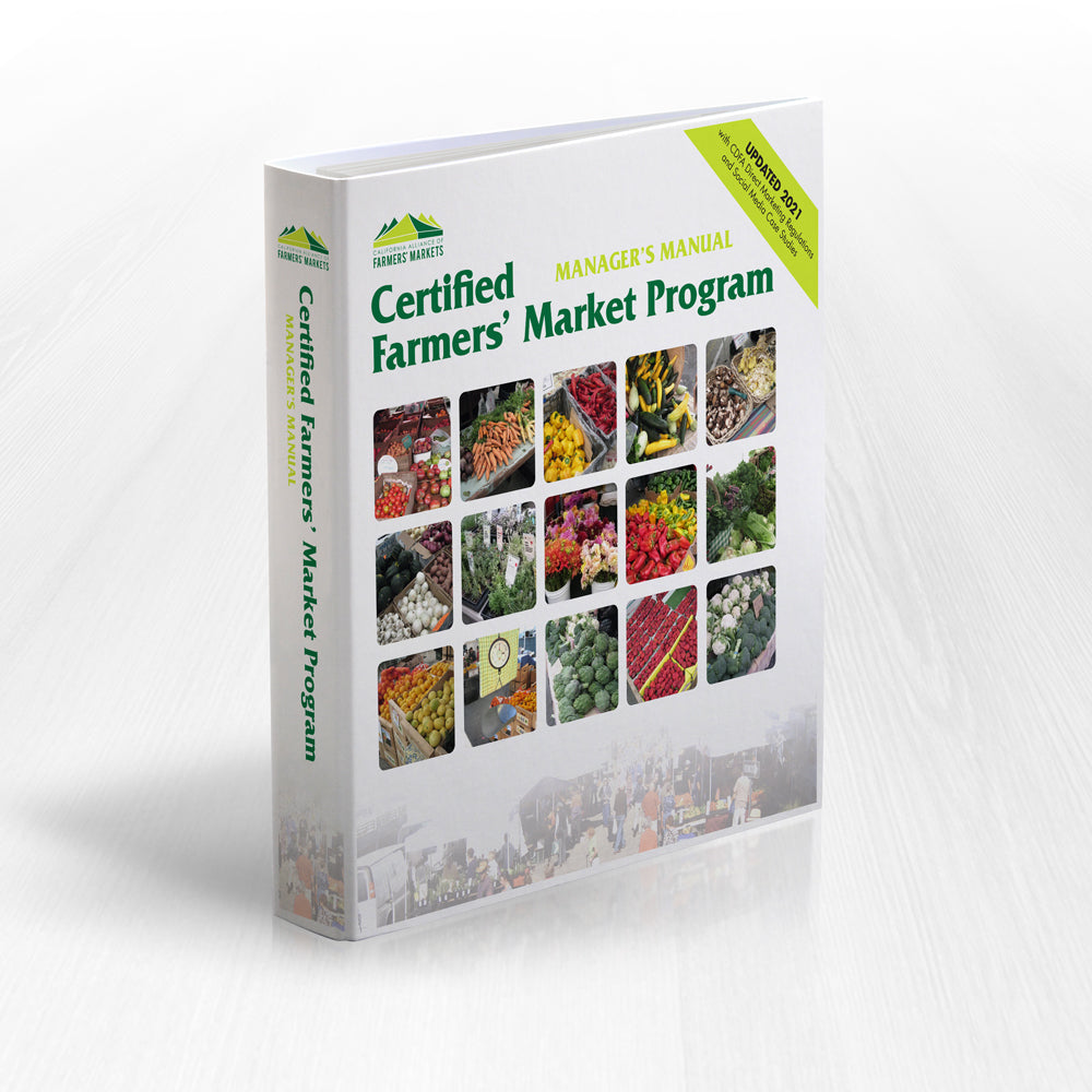 2021 Certified Farmers' Market Manager's Manual – ToucanEd