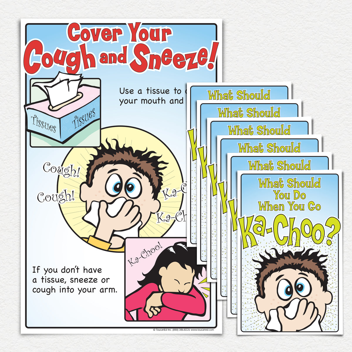 Cover Your Cough and Sneeze Poster and/or Pamphlets – ToucanEd